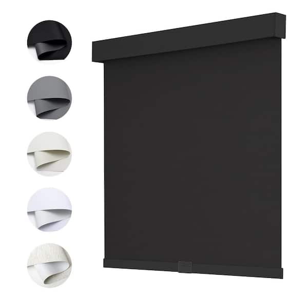 Aosky Blackout Cordless Roller Shades, Cordless, Thermal Insulated ...