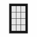 JELD-WEN 30 in. x 48 in. V-4500 Series Bronze FiniShield Vinyl Right ...