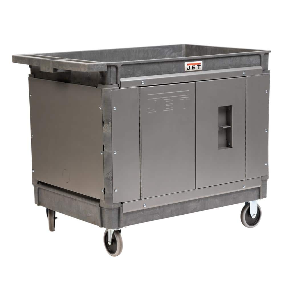 Jet PUC-4126 Resin Cart with Lock-N-Load Security System Kit JT1-129 ...