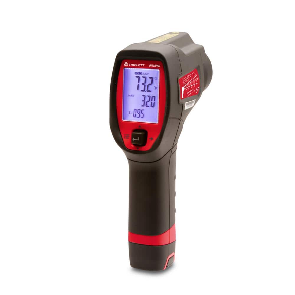 TRIPLETT IR Thermometer with UV Leak Detection IRTUV50 - The Home Depot