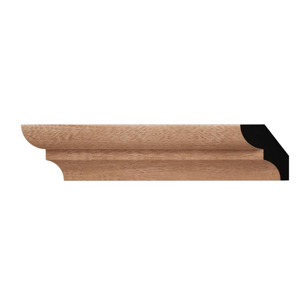 Ekena Millwork WM75 1.13 in. D x 1.25 in. W x 6 in. L Wood (Sapele ...