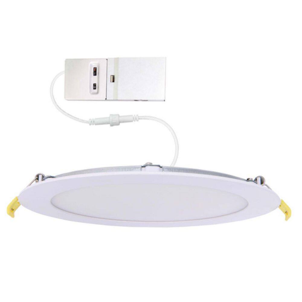 HALCO LIGHTING TECHNOLOGIES 8 in. Adjustable CCT Aluminium Housing IC ...