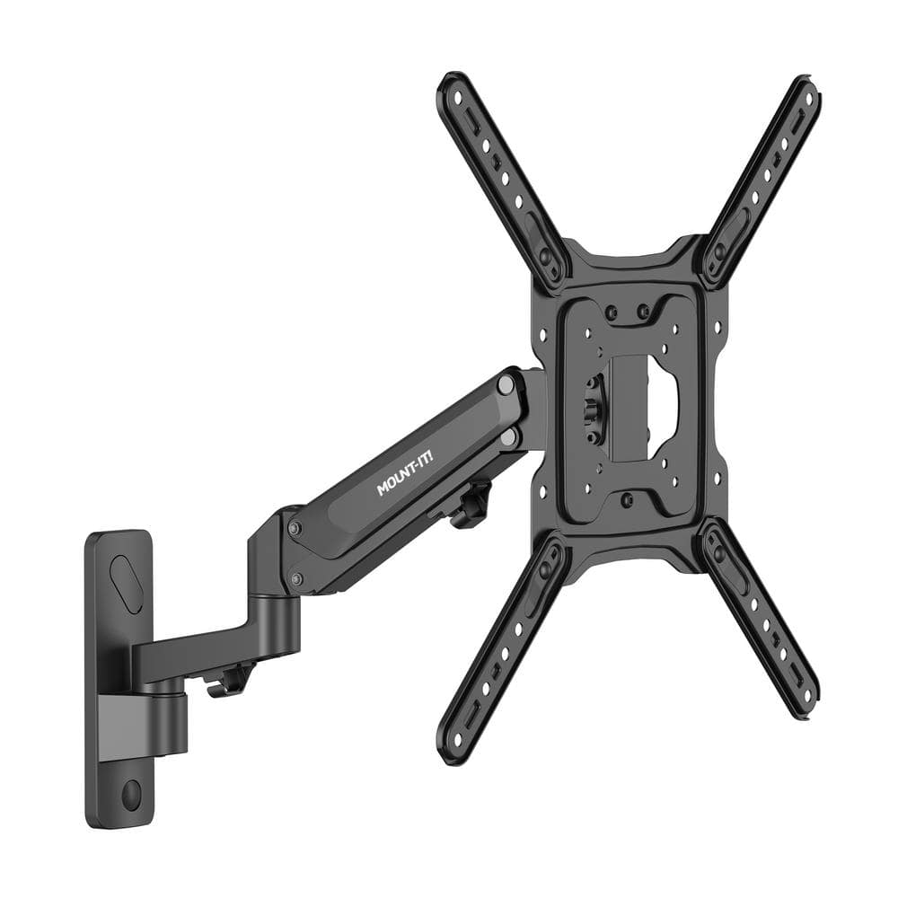 mount-it! Mount-It! Full Motion Height Adjustable TV Wall Mount For 23 ...