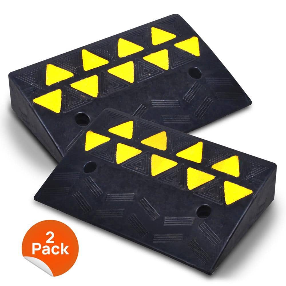 Pyle Car/Truck Curb Ramps Vehicle Curb-Side Bridge Kit (Pair) PCRBDR44 ...
