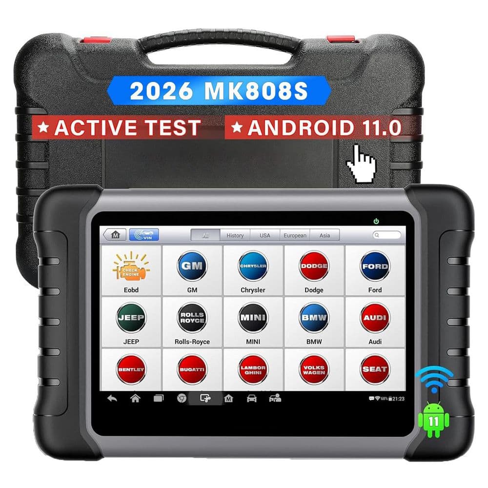 Automotive Diagnostic Tablet Scanner Touchscreen OBD2 Bi-Directional ...