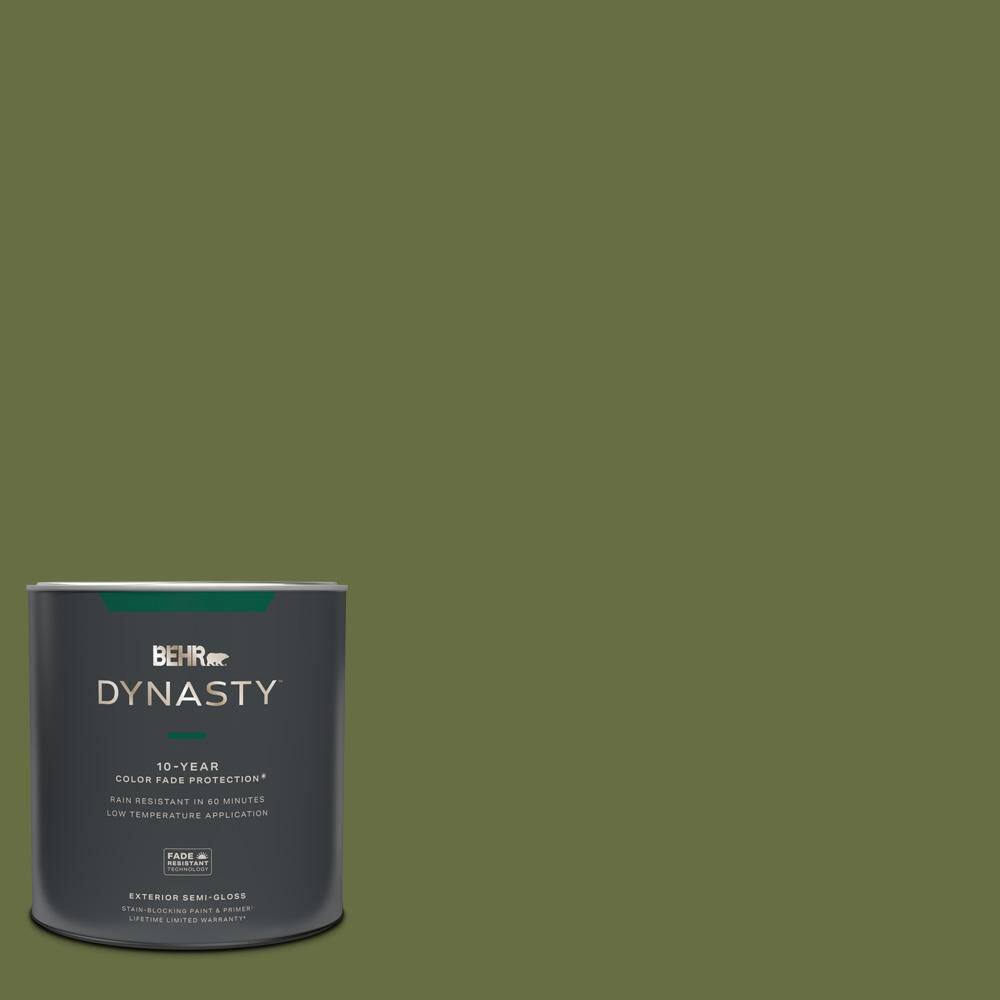 BEHR DYNASTY 1 qt. #MQ6-62 Coconut Grove Semi-Gloss Exterior Stain ...