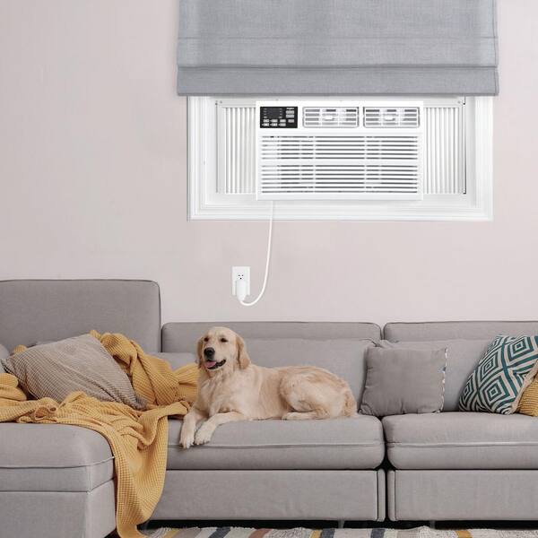 Whirlpool 12,000 BTU 230V Window Air Conditioner Cools 550-sq. ft. with ...