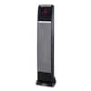 Hunter 30 in. 1500-Watt Digital Ceramic Tower Heater with Remote ...