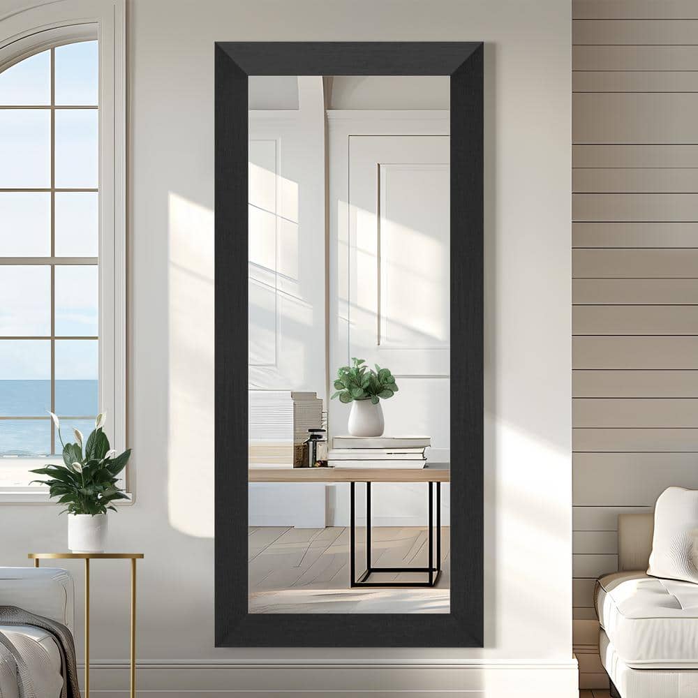 Dovelina Star Black Color 31.5 in. W x 71 in. H Classic Rectangle Wood ...