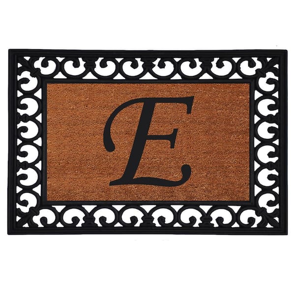 Reviews for Calloway Mills Plantation Arch Monogram Door Mat 18 in. x ...