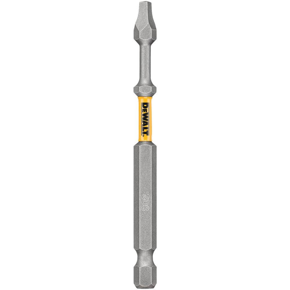 DEWALT MAX IMPACT #2 x 3-1/2 in. Square Screwdriving Bit DWA3SQ2MI ...