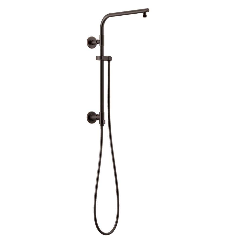 Delta Emerge Round Contemporary 18 in. Column Shower Bar in Venetian ...