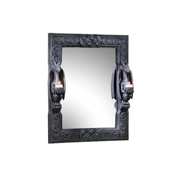 Design Toscano Dragons Thorne Twin Sentinel Dragons 23 in. H x 19.5 in ...