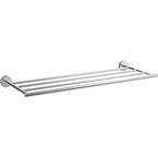 KOHLER Elate 3-Bar Towel Rack in Polished Chrome K-27294-CP - The Home ...