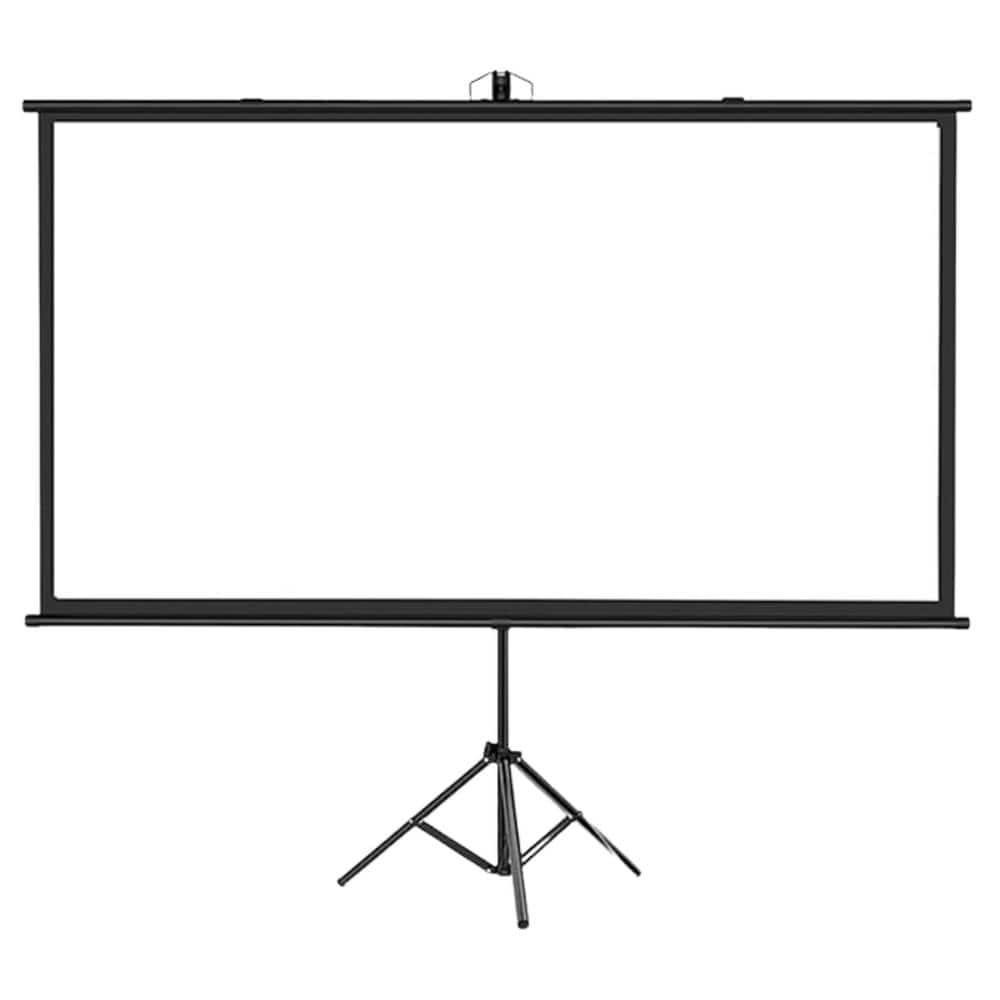 EKIEUDL 100 in. 16:9 4K HD Projector Screen, Wrinkle-Free, Indoor ...