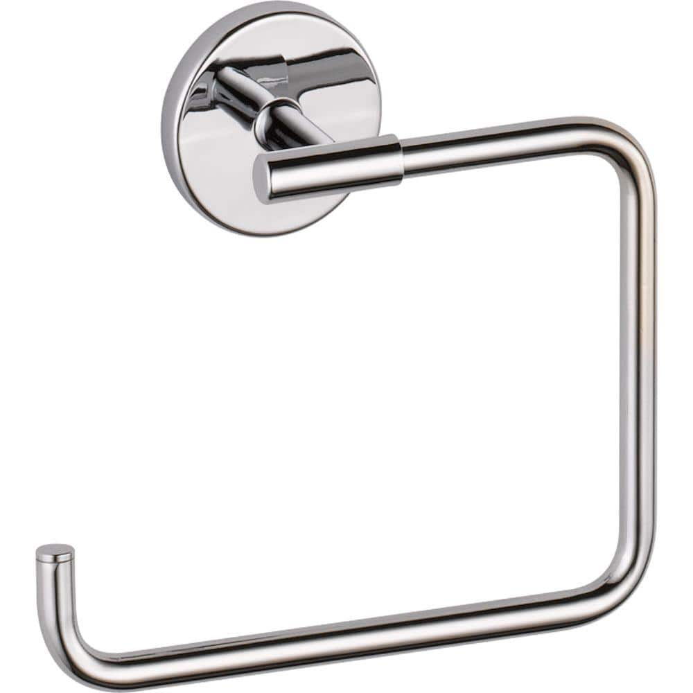 Delta Trinsic Wall Mounted Hand Towel Holder in Chrome 759460 - The ...