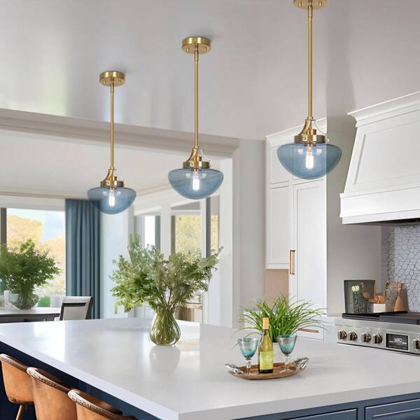Blue - Pendant Lights - The Home Depot