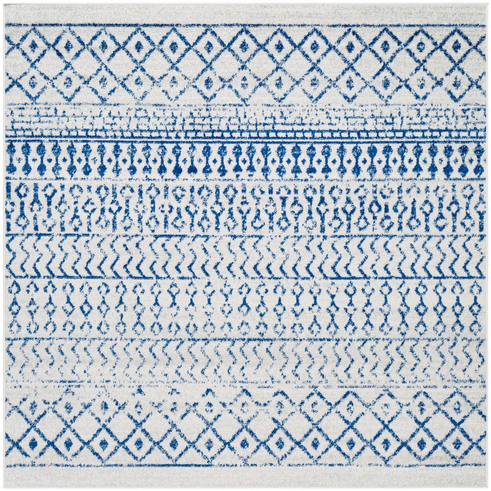 Reviews for Livabliss Alois Cream/Royal Blue Geometric 10 ft. x 10 ft ...