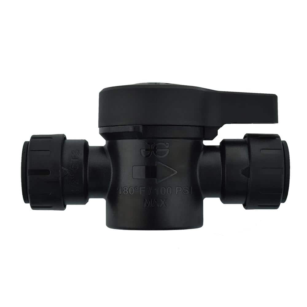 SharkBite ProLock 3/4 in. Push-to-Connect Plastic Shut Off Valve ...