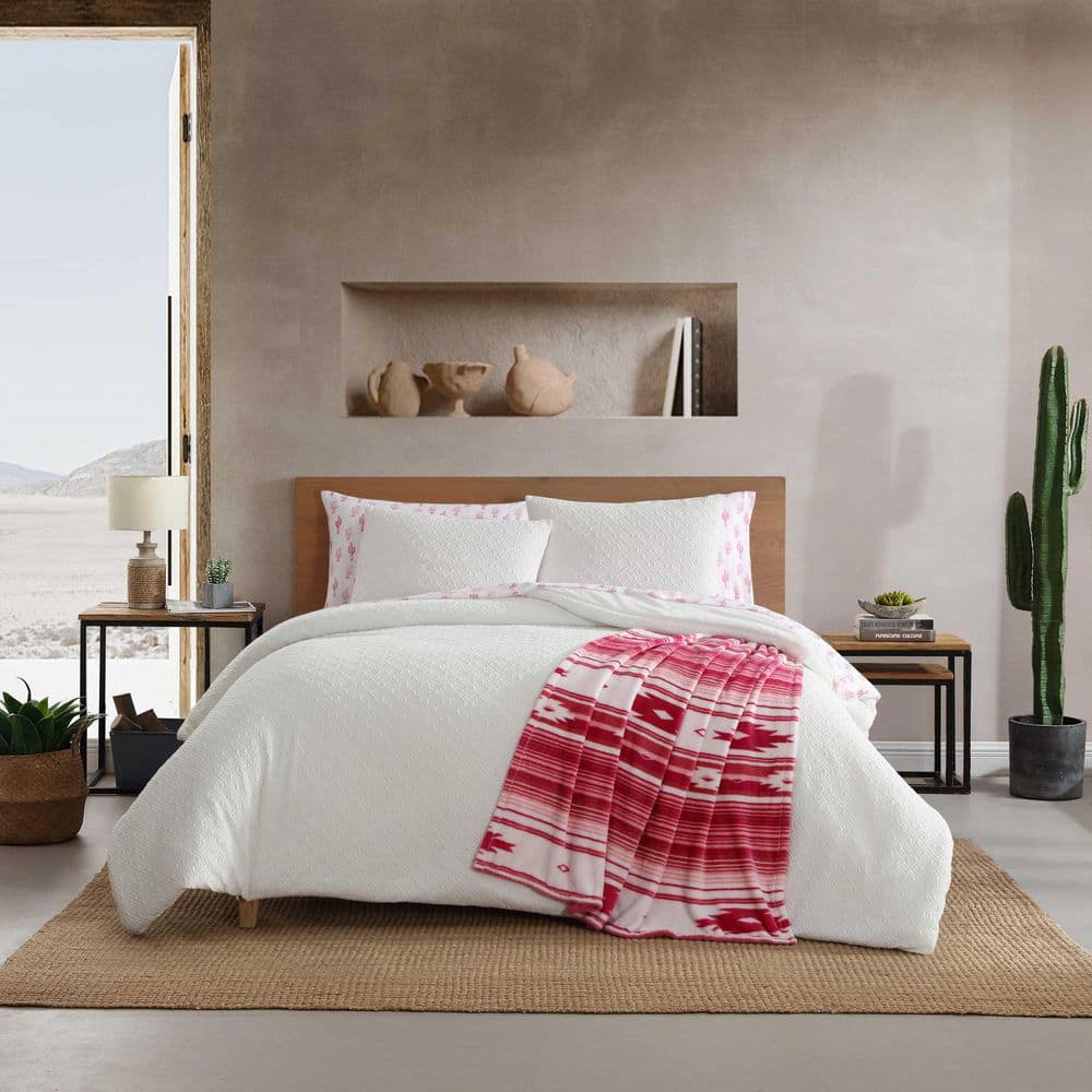 Wrangler Sedona Geometric 6-Piece White Microfiber Twin Xl Comforter ...