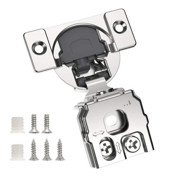 LAIFUCAM 20-Pack 105° Soft Close Concealed Overlay Hinges for Face ...