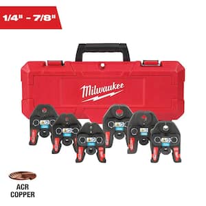 Milwaukee 1/2 in. - 1-1/4 in. CTS-V Pivoting Press Ring Kit for M12 ...