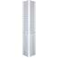 Home Fashion Technologies 30 in. x 80 in. 3 in. Louver/Louver White PVC ...