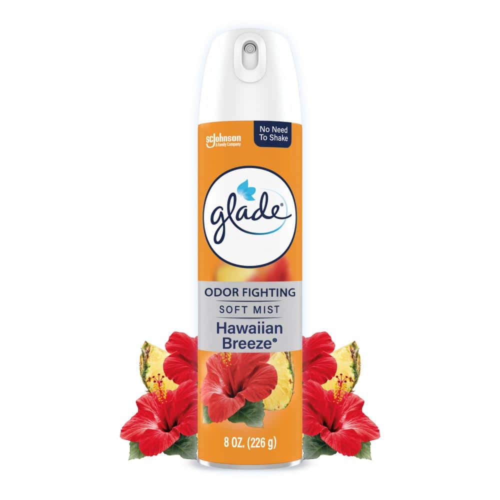 Glade 8 oz. Hawaiian Breeze Scent Air Freshener Spray 377347 - The Home ...