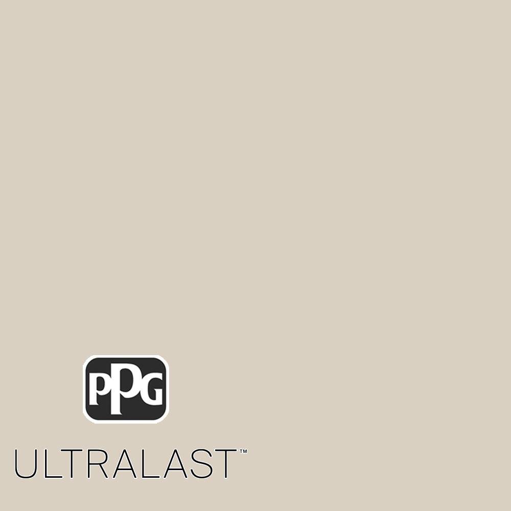 PPG UltraLast 1 qt. PPG1023-2 Cool Concrete Matte Interior Paint and ...