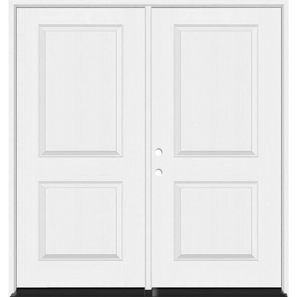 Steves & Sons Regency 72 in. x 80 in. 2P Squaretop RHOS Unfinished ...