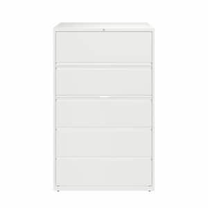 Have a question about Hirsh 36 in. W 5-Drawer Black Lateral File ...