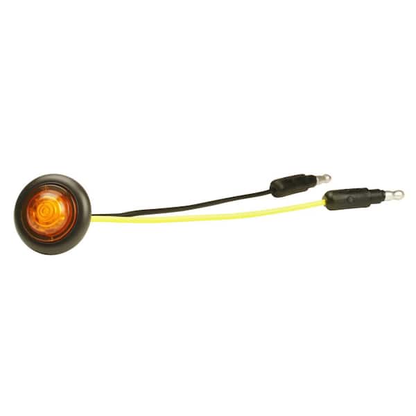 Grote MicroNova Dot LED Clearance Marker Light with Grommet-Amber 49343 ...
