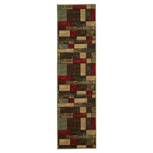 Ottomanson Ottohome Collection Non-Slip Rubberback Boxes Design 2x5 ...