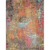 Nourison Celestial Sunset Multicolor 9 ft. x 12 ft. Abstract Bohemian ...