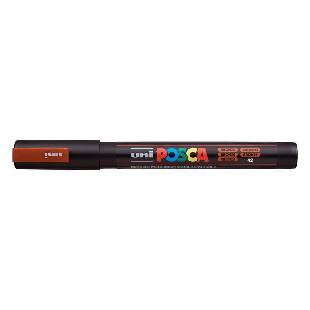 POSCA PC-3M Fine Bullet Paint Marker, Bronze 076893 - The Home Depot