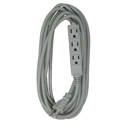 Gray - Extension Cords - Electrical Cords - The Home Depot