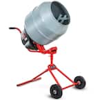 Kushlan 3.5 cu. ft. 3/4 HP 120-Volt Motor Direct Drive Cement Mixer 350DD - The Home Depot