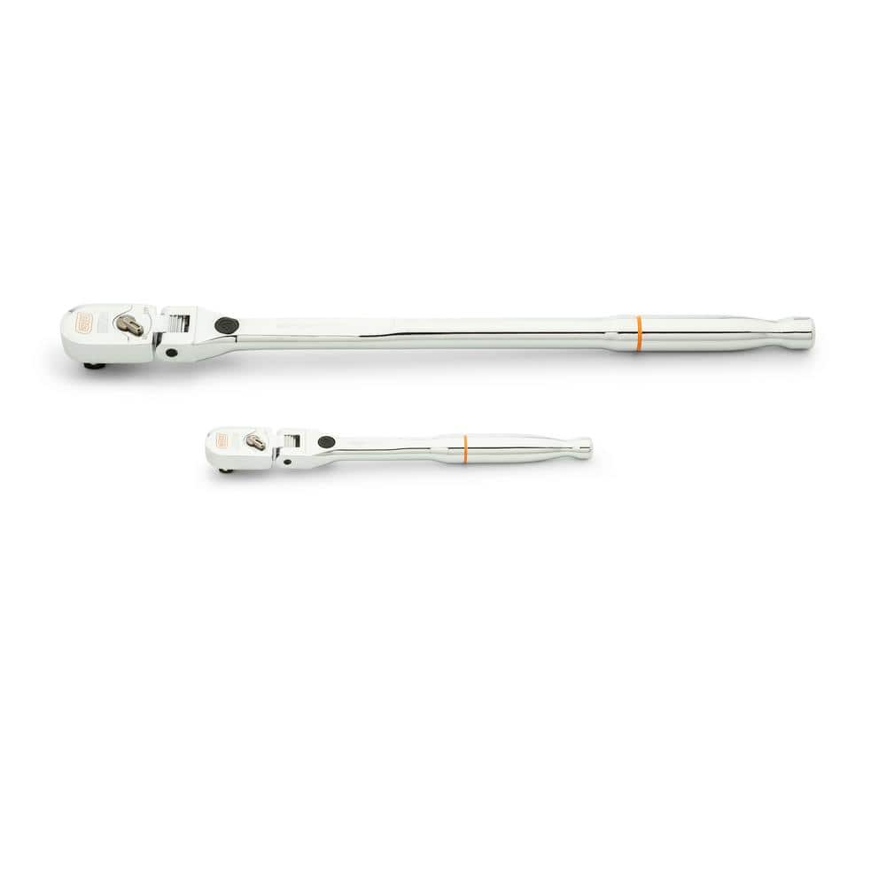 GEARWRENCH 120XP 1/4 in. and 3/8 in. Drive Locking Flex Head Ratchet ...