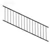 Vista 36 in. H x 96 in. W Black Aluminum Stair Railing Kit PBRS8XB36X ...