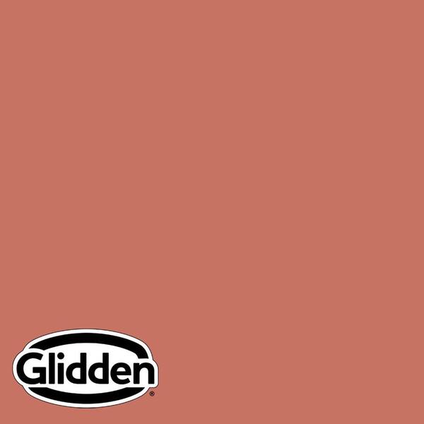 Glidden Essentials 1 gal. PPG1064-6 Sahara Sun Satin Exterior Paint ...