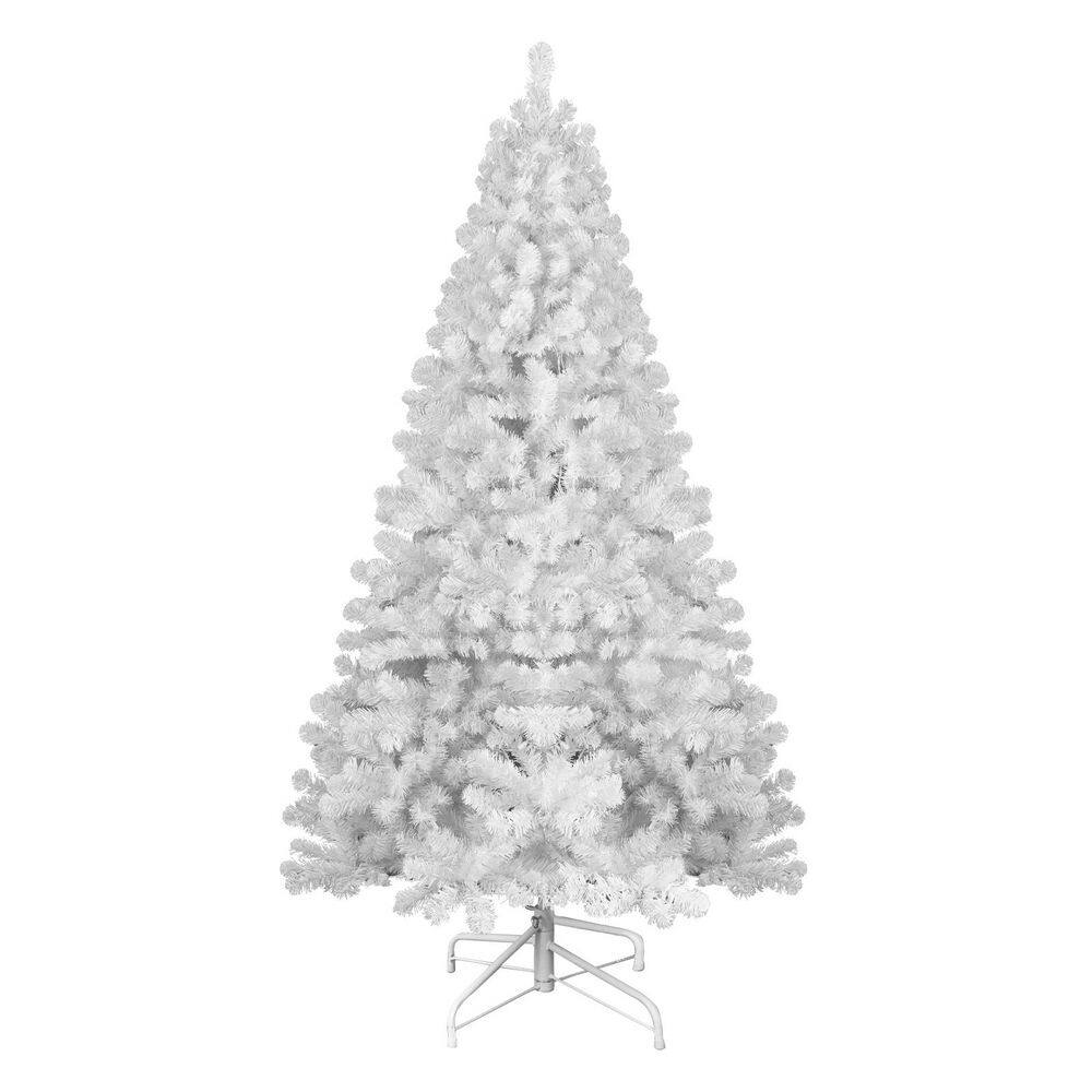 4 ft. White Hinged Artificial Christmas Tree with Memory Wire, 328 Tips ...