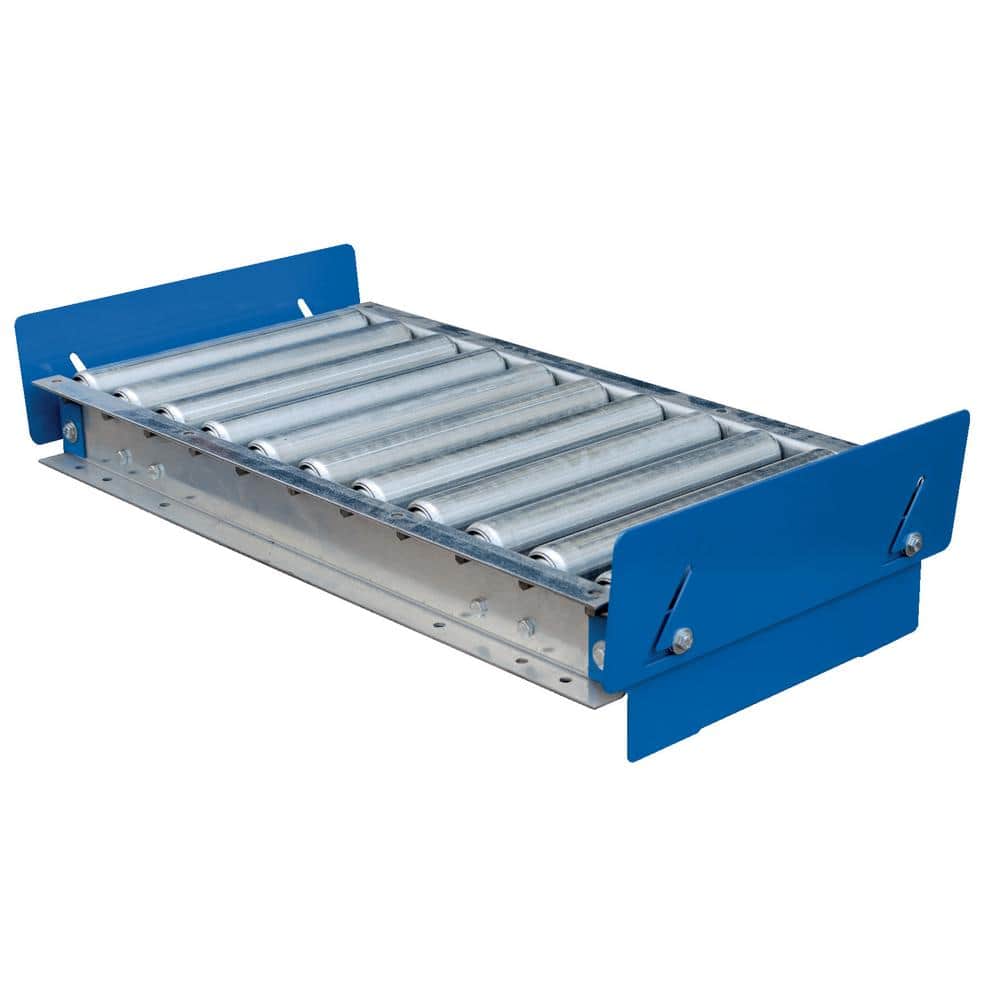 Vestil 18 in. x 32 in. Conveyor with Retractable Stops CONV-1832 - The ...