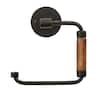 Split P Urban Farmhouse Wall Mount Black Finish Toilet Paper Holder ...