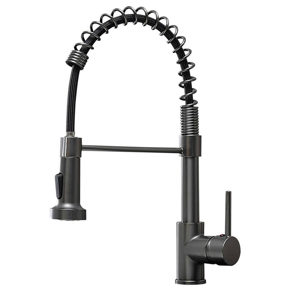 AIMADI Single Handle Pull Down Sprayer Kitchen Faucet with Advanced ...