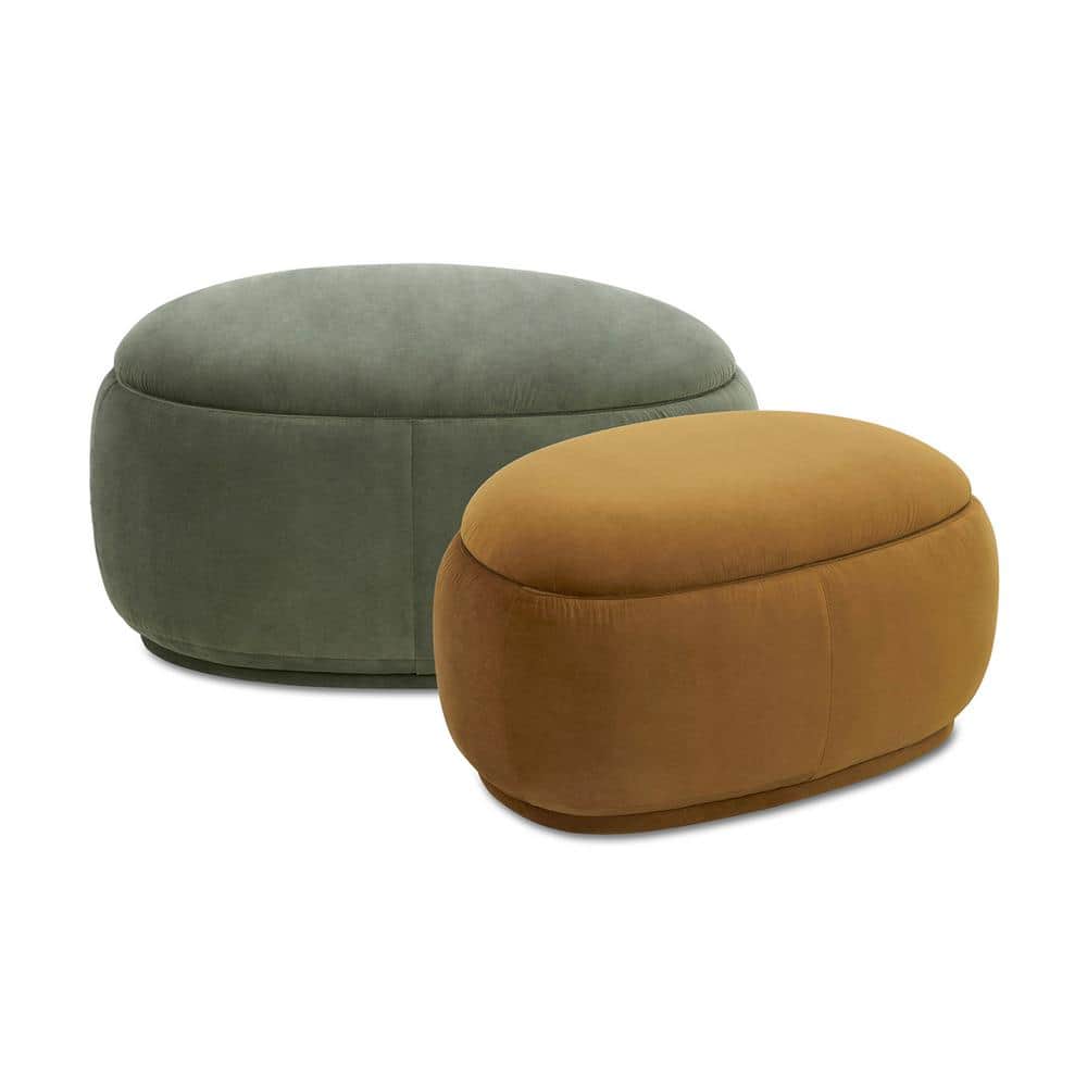Jennifer Taylor Bauble 35 in. and 26 in. Rounded Pebble Storage ...