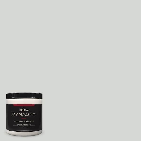 BEHR DYNASTY 8 oz. #710E-2 Pensive Sky Matte Stain-Blocking Interior ...