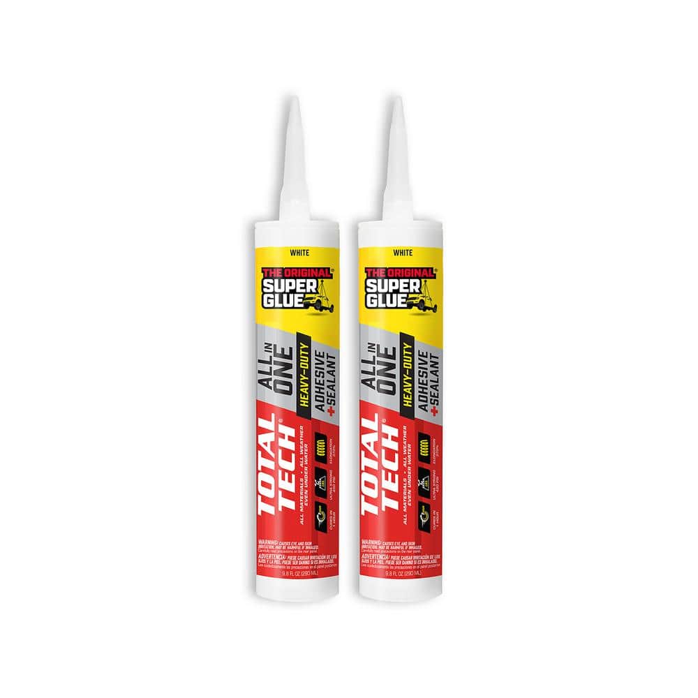 Reviews for Super Glue Total Tech 9.8 fl. oz. Cartridge White All-In ...