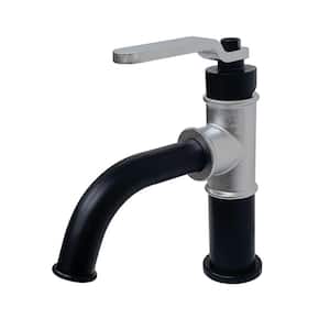 Kingston Brass Whitaker Single-Handle Single Hole Bathroom Faucet with ...