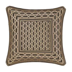 Boho Living Jada Beige Geometric 20 in. x 20 in. Braided Jute ...