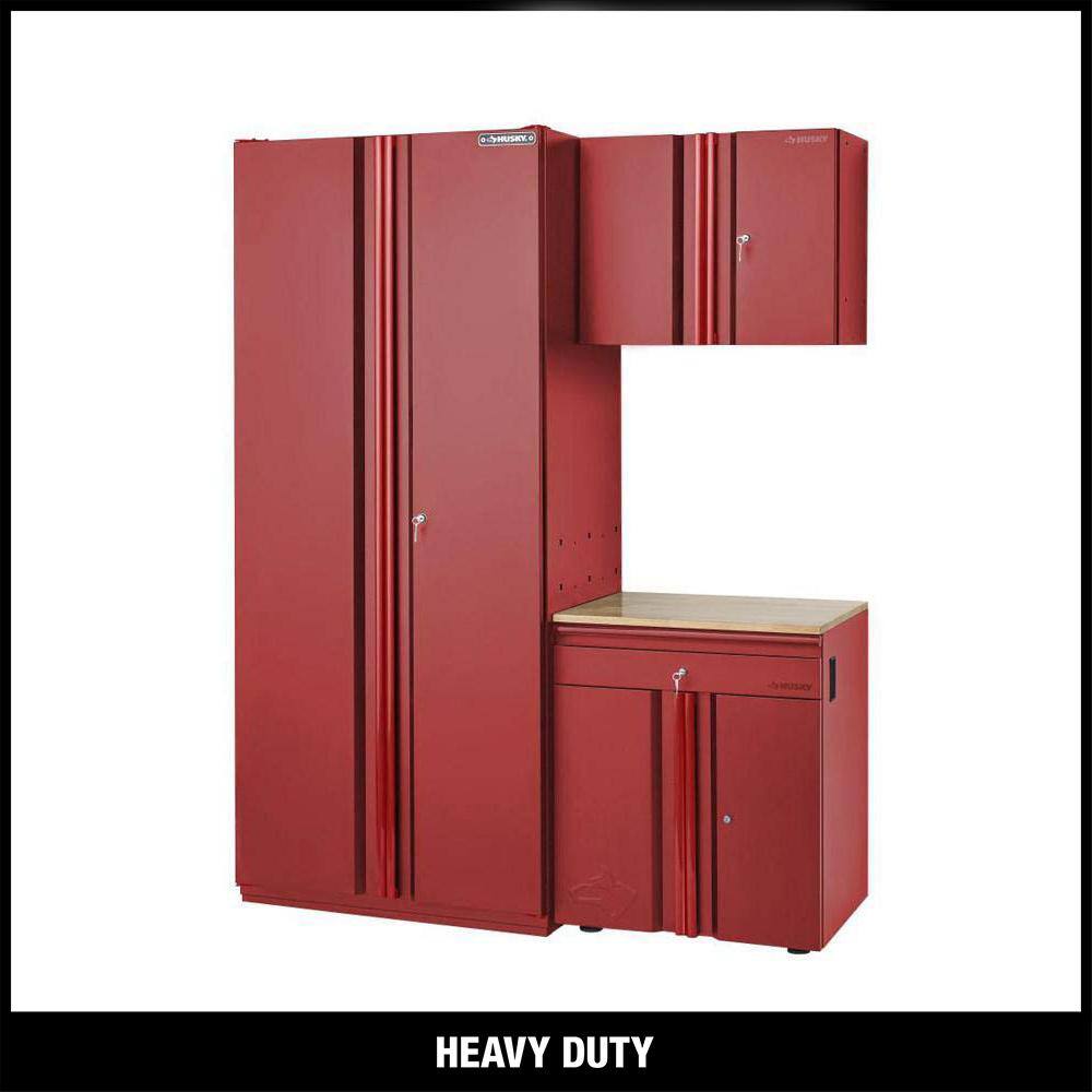 Reviews for Husky 3-Piece Heavy Duty Welded Steel Garage Storage System ...